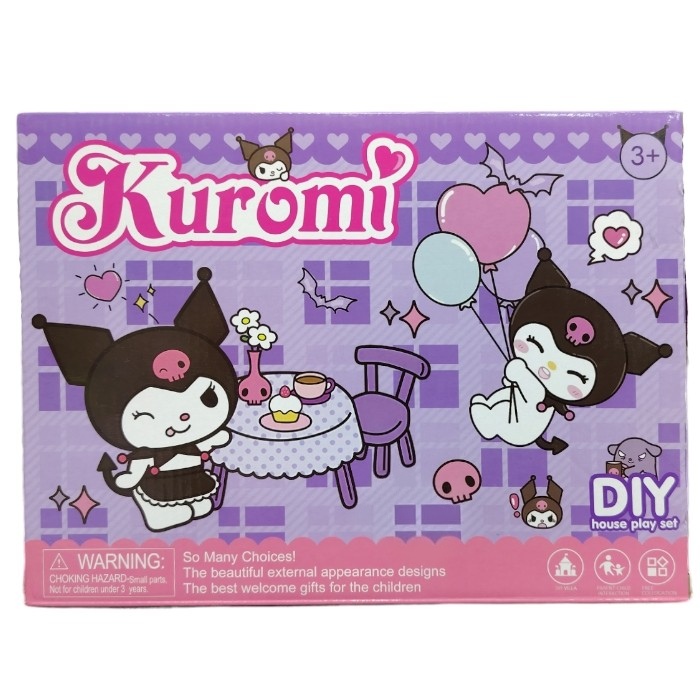 kuromi house play set بازل بيت كرومي – Monster Company Toys